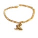 Sphinx Charm on a Gold Plated Stainless Steel Bracelet - Etsy
