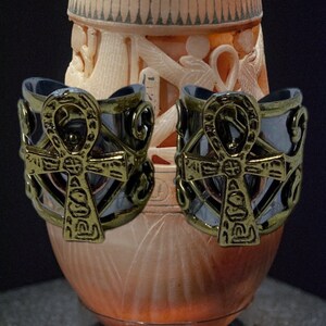 Two Ankh eternal Life ancient Egyptian Ring. New Design. - Etsy