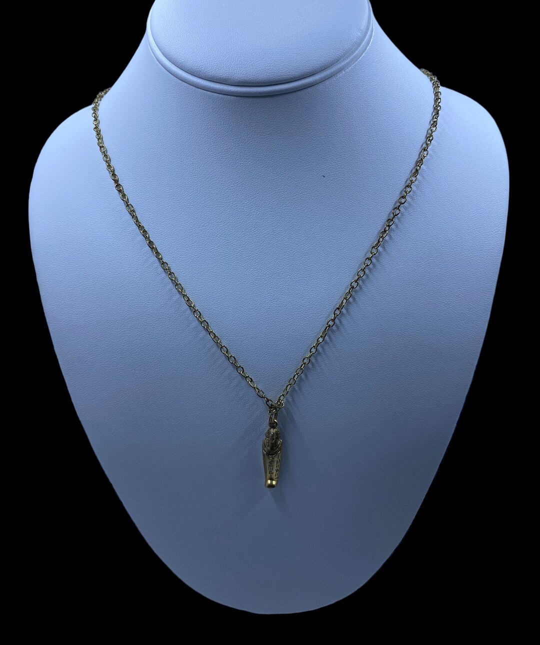 Women's History Month Egyptian Mummy Charm Pendant on a 20 Inch ...