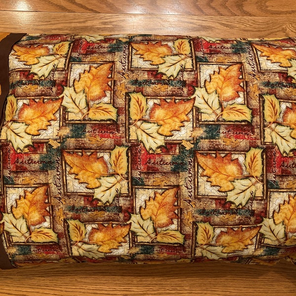 Fall Pillowcase - Etsy