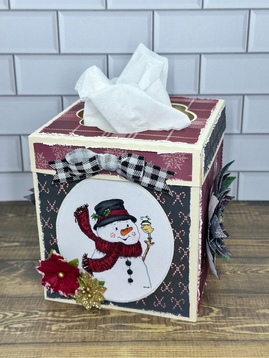 Tissue Box Cover SVG (stamps, and Decorations Are for Inspiration Only ...