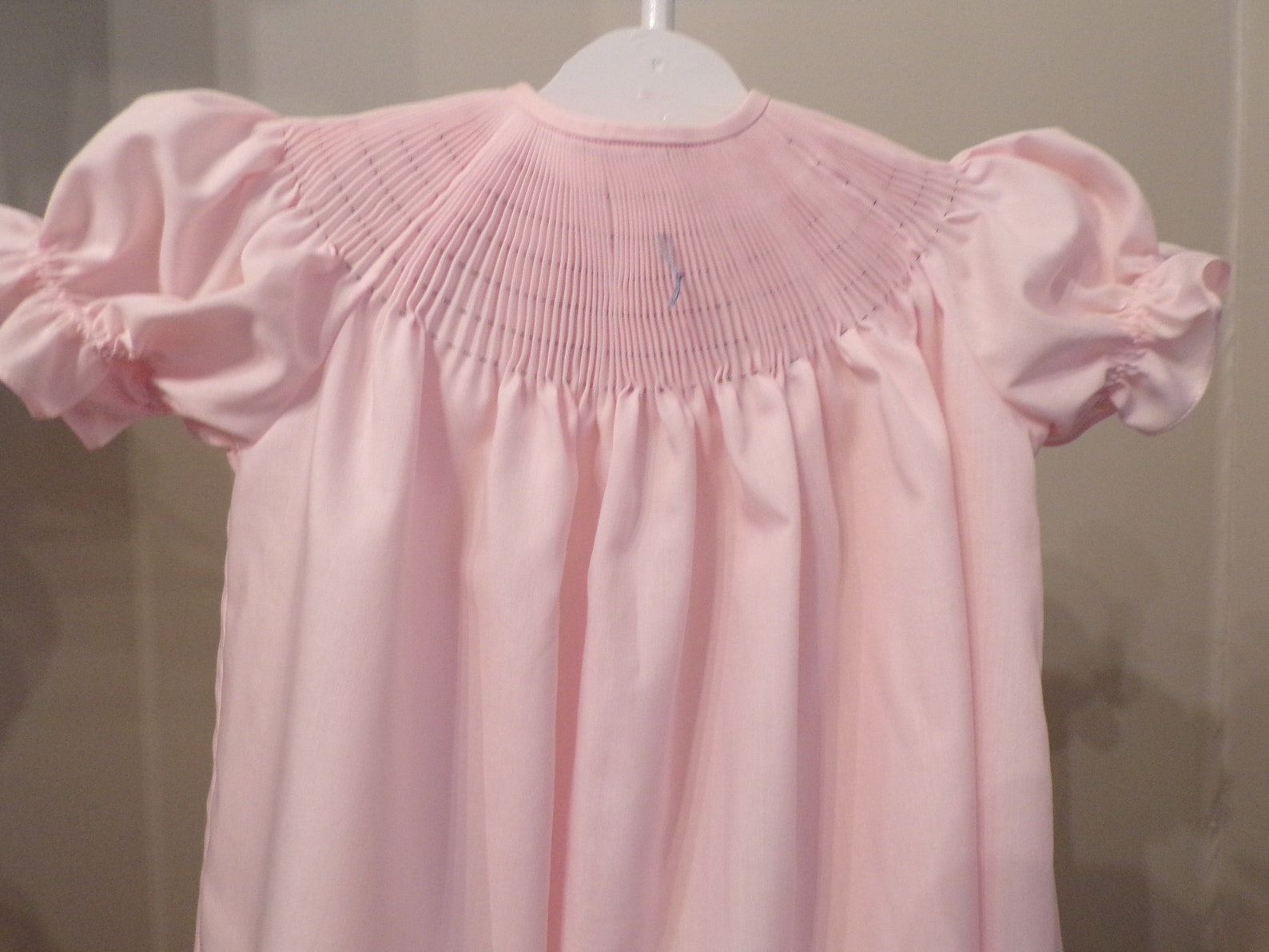 Ready to Smock Button Front Long Dress - Etsy