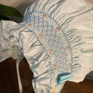 Smocked Baby Bonnet, Ready to Ship, Size Large - Etsy