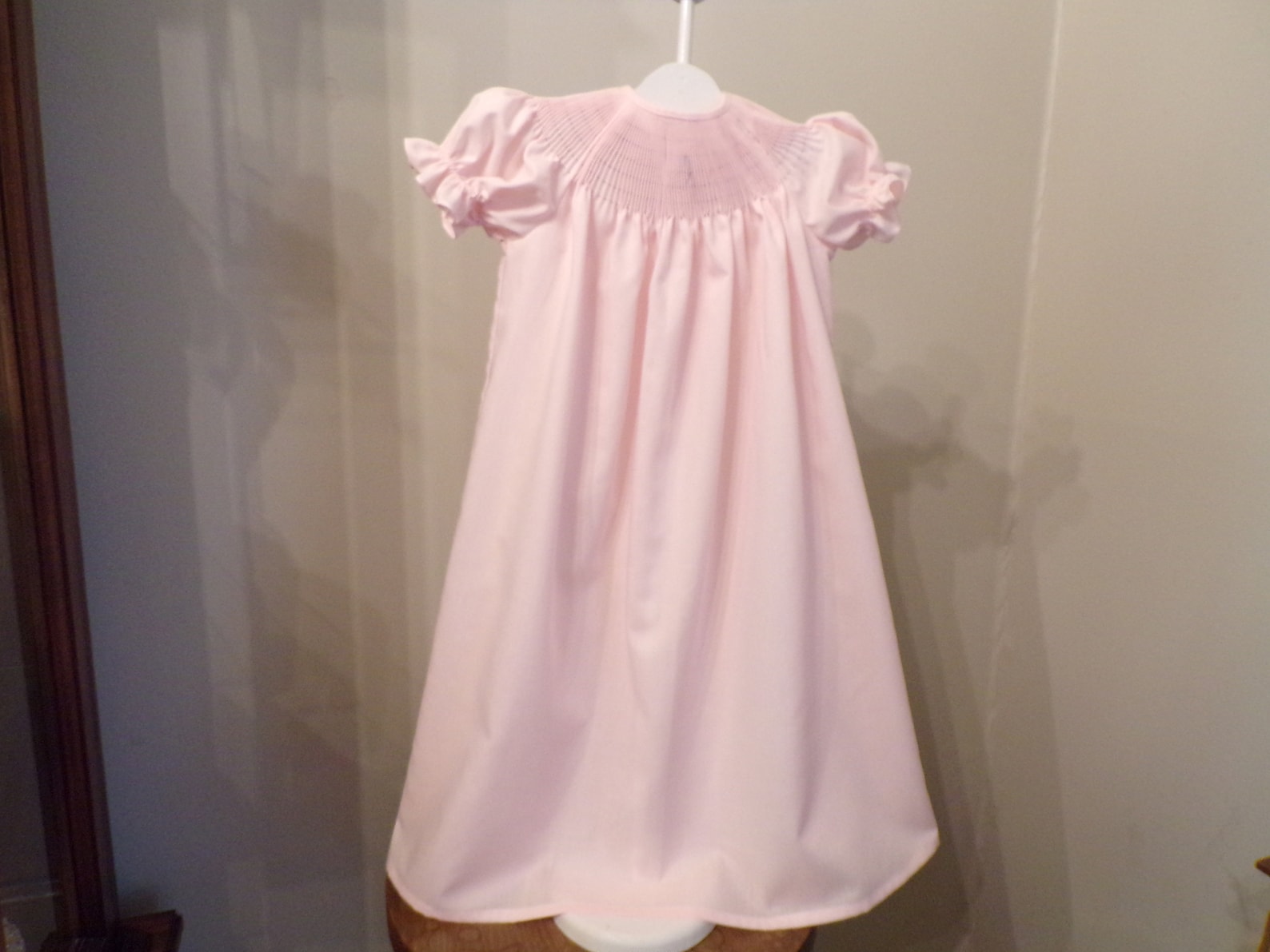 Ready to Smock Button Front Long Dress - Etsy