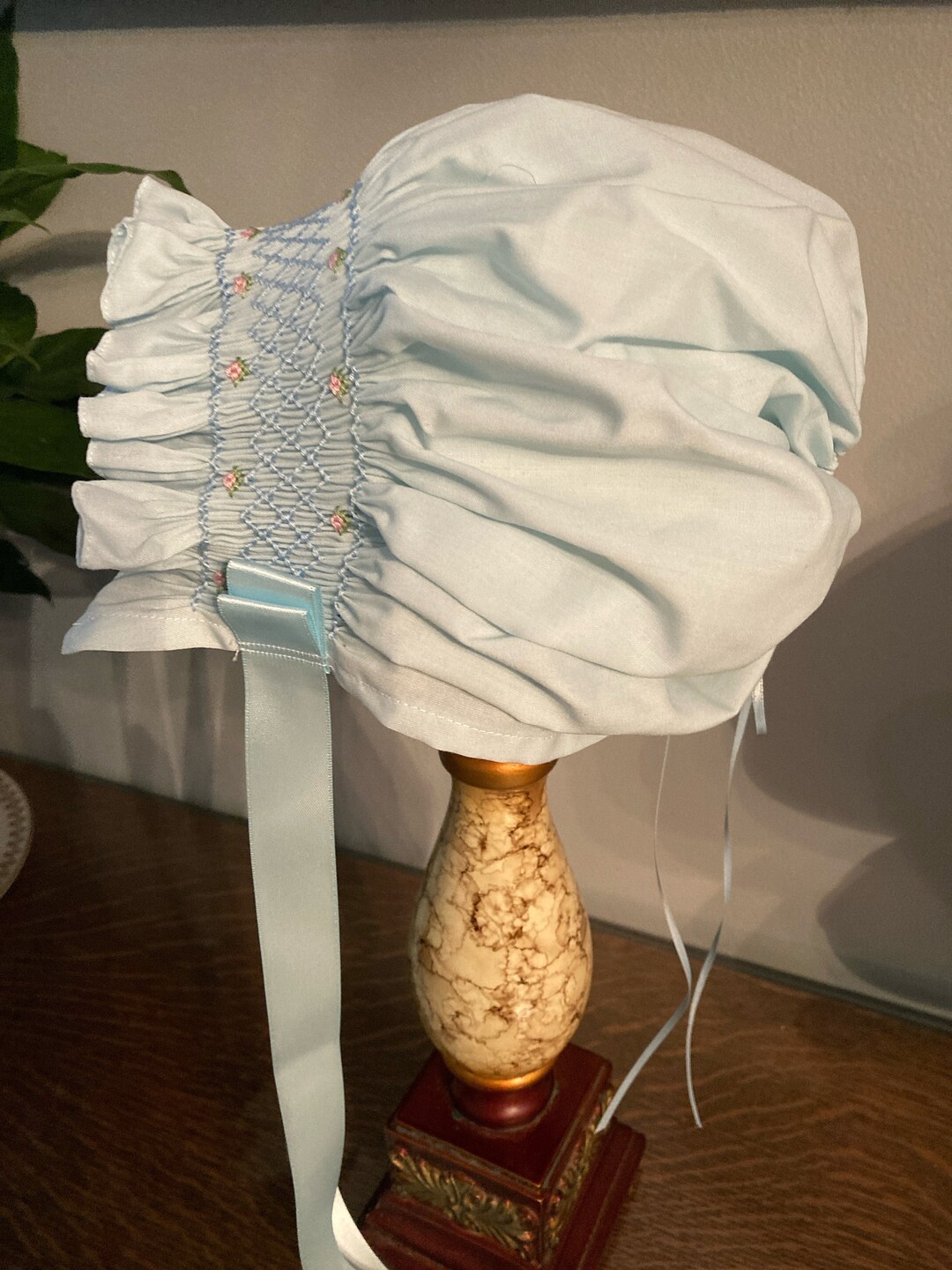 Smocked Baby Bonnet, Ready to Ship, Size Large - Etsy