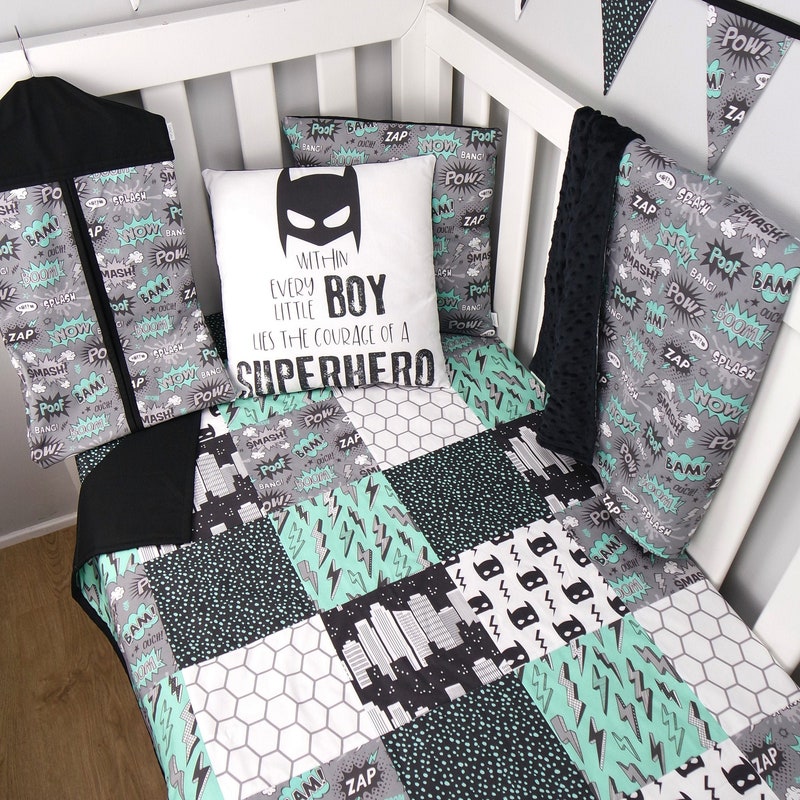 Superhero Bedding - Etsy UK
