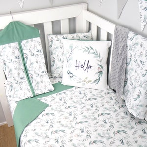 Nappy Stacker - Diaper Stacker With Eucalyptus Leaf Design - Etsy