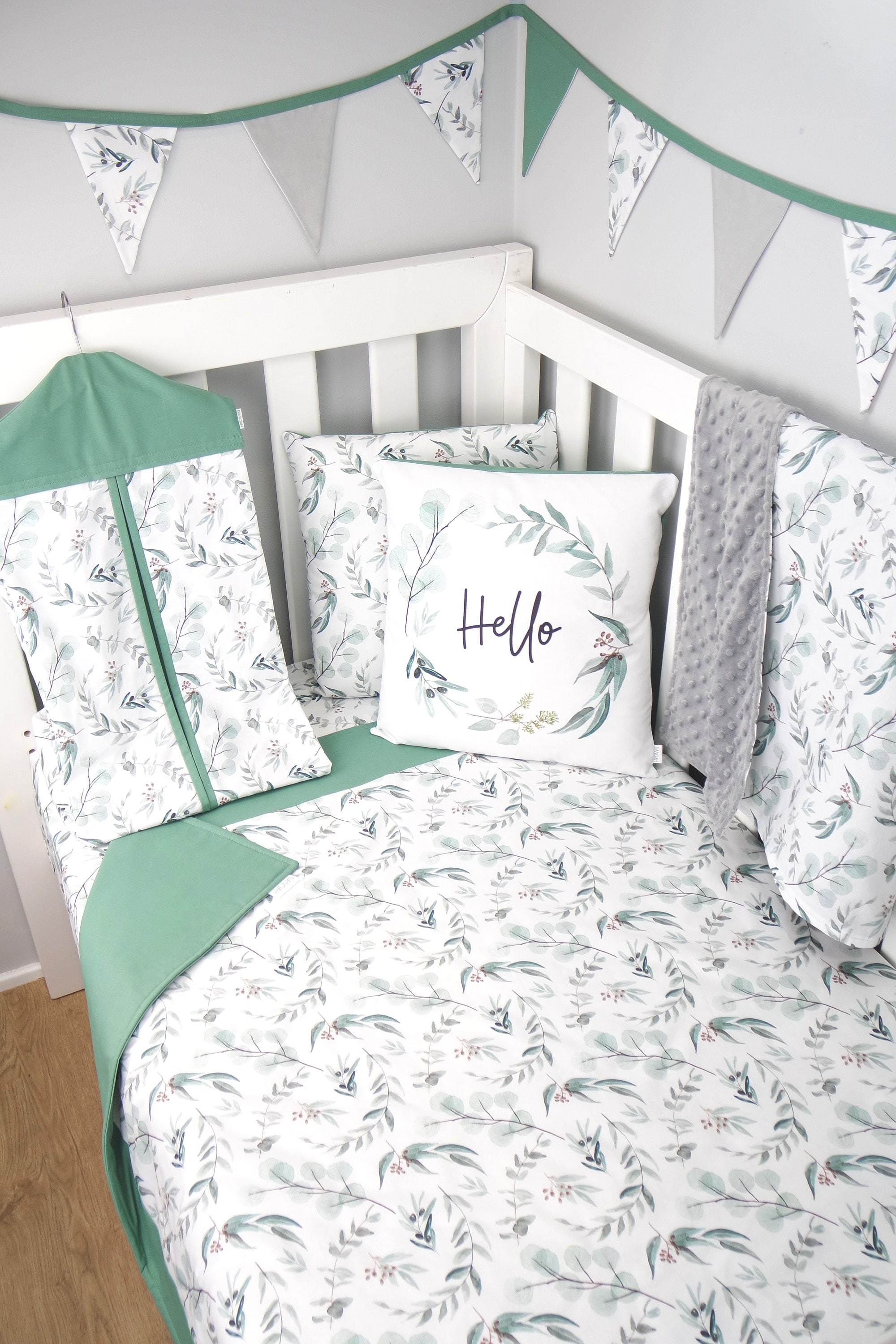 Nappy Stacker Diaper Stacker With Eucalyptus Leaf Design - Etsy