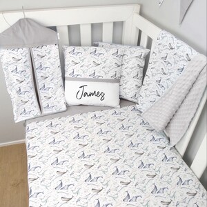 Under the Sea Nursery Set, Sea Themed Nursery, Whale Nursery Set, Under ...