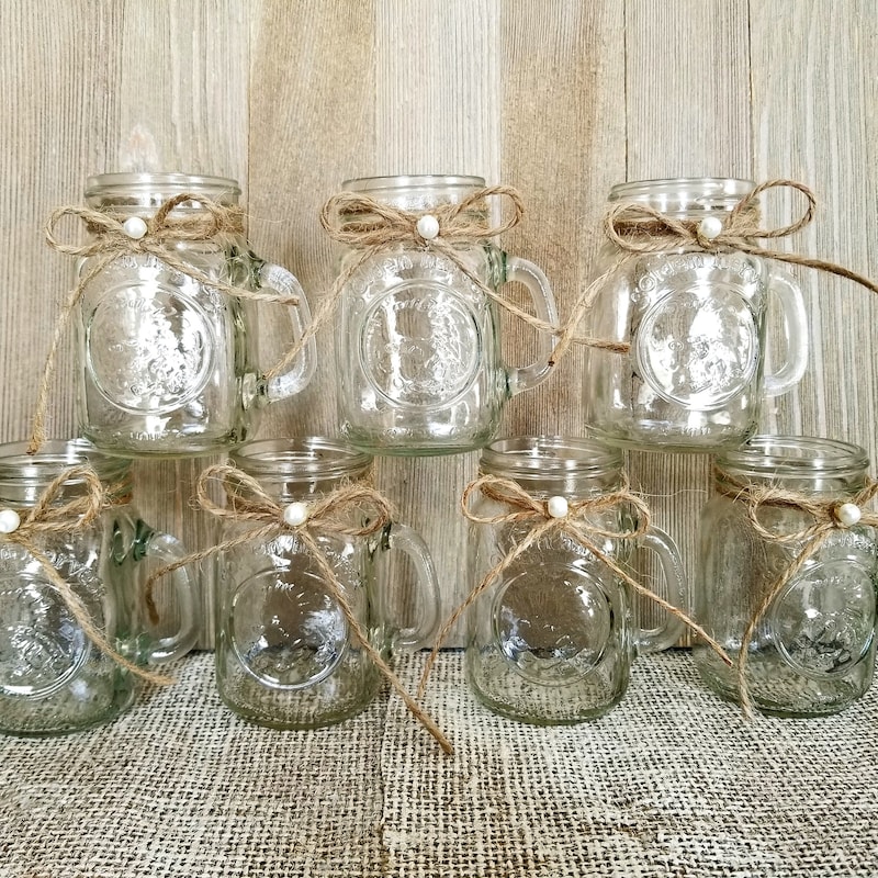 Mini Mason Jars - Etsy
