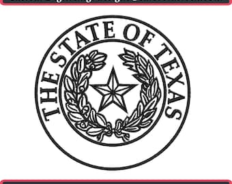 Texas state seal | Etsy