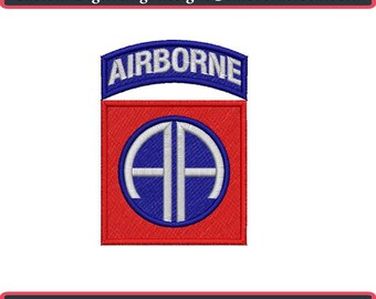 82nd airborne patch | Etsy