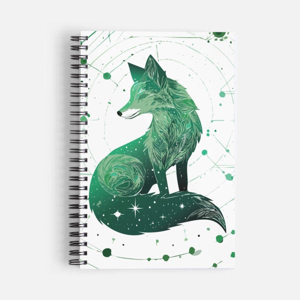 Fox Notebook - Etsy