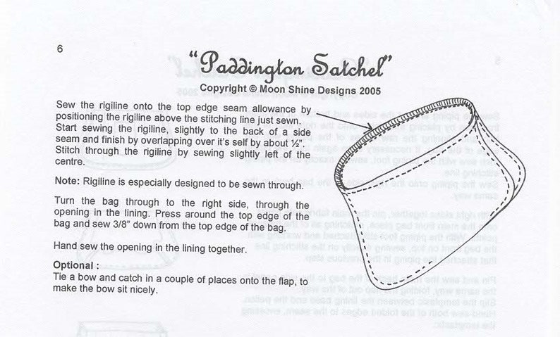 Paddington Satchel Designed by Monica Poole of Moon Shine Designs Paper ...