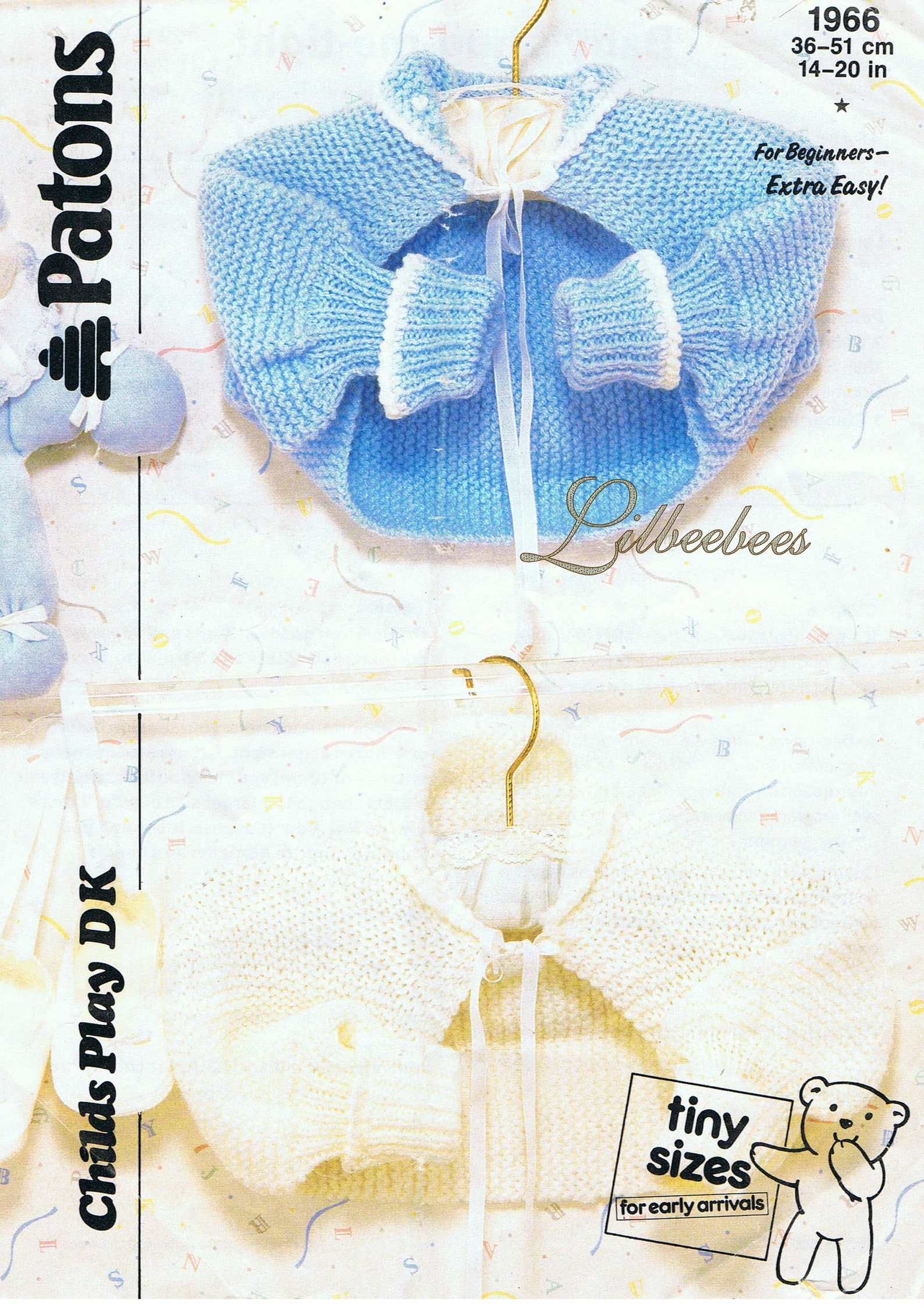 Baby Knitting Pattern - for Very Young Babies - Extra Easy to Knit, Hug ...