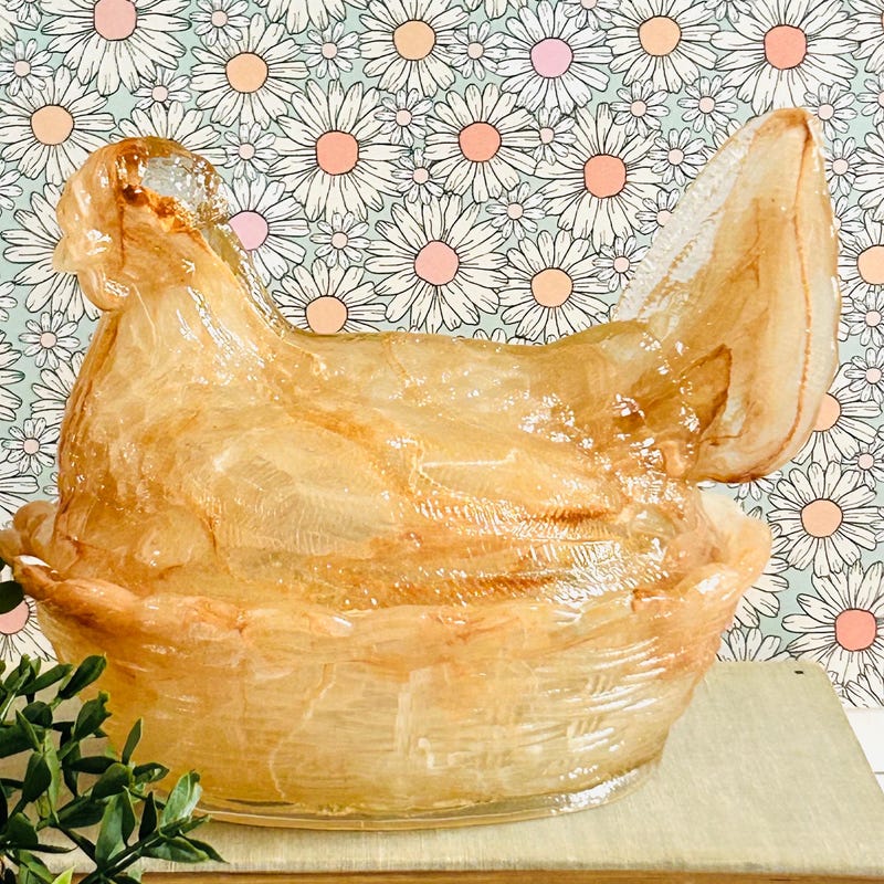 Vintage Glass Hon - Etsy