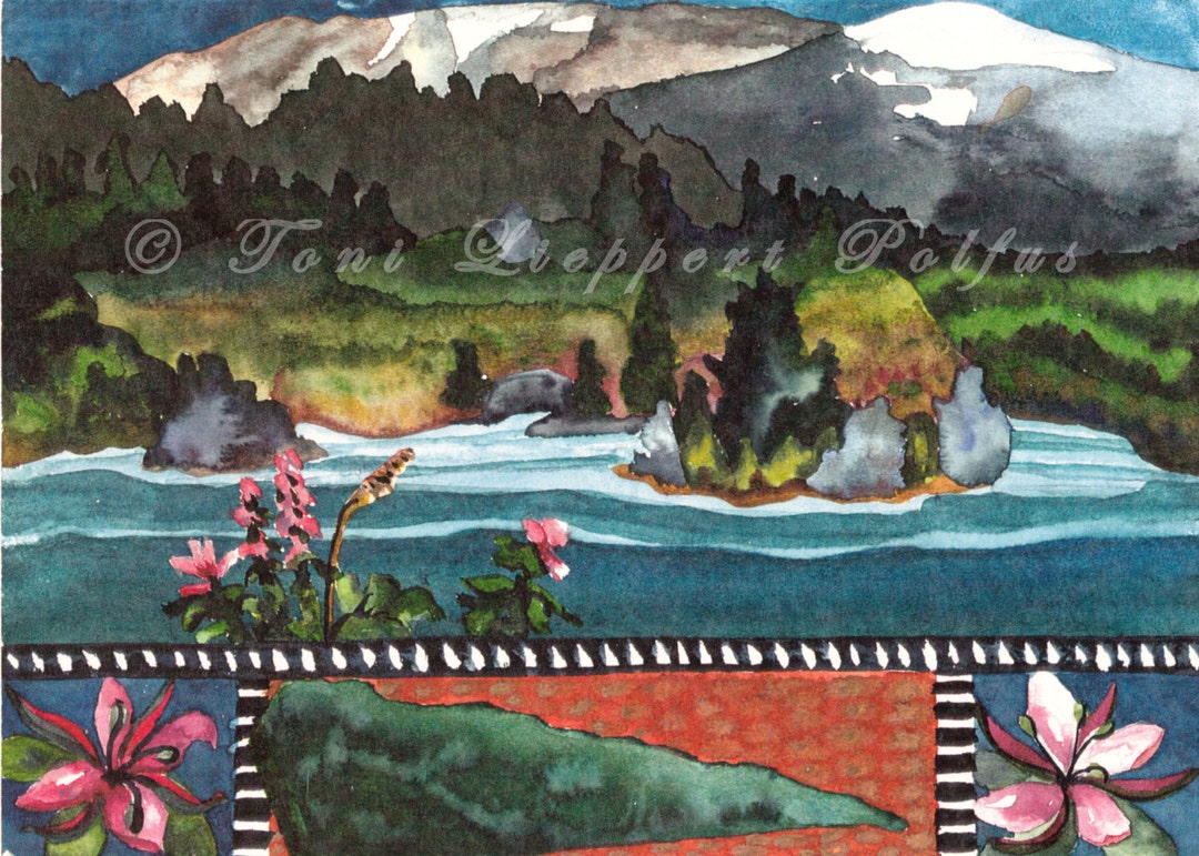 British Columbia Painting, Canadian Art, Stewart Cassiar, Canadian ...