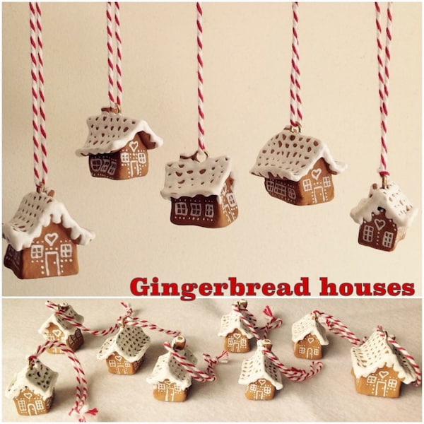 Miniature Gingerbread House - Etsy