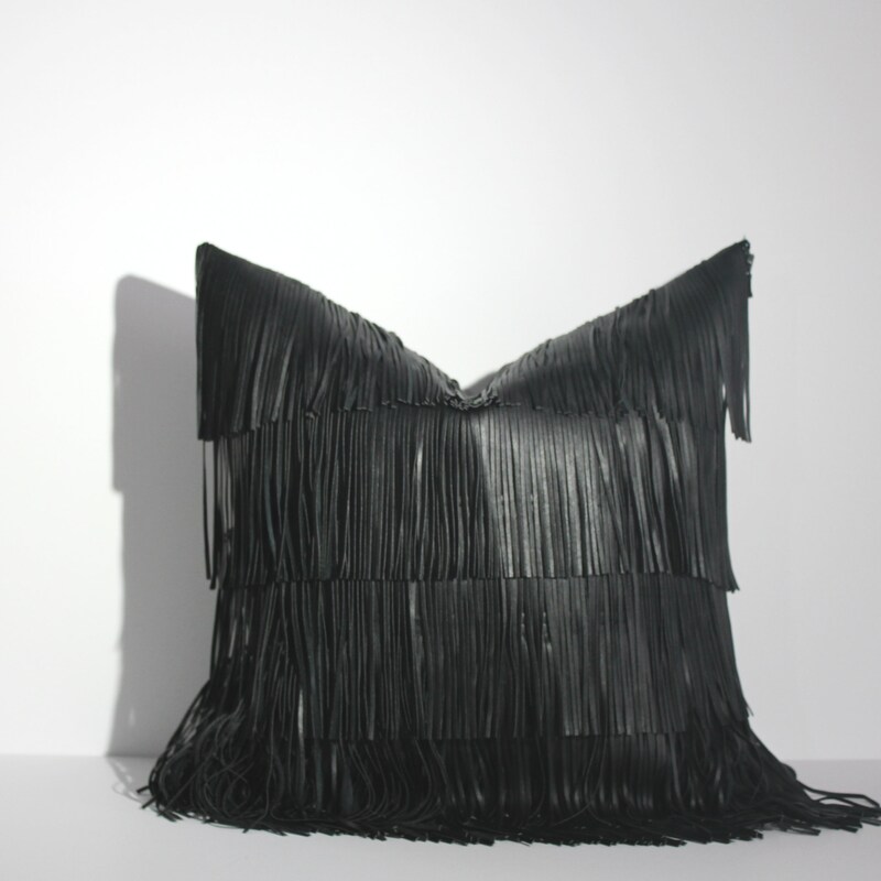 Fringe Pillow - Etsy