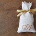 Custom Initial Embroidered Favor Bags, Embroidered Linen Bags ...