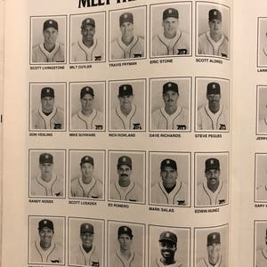 1990 Detroit Tigers Official Program - Etsy
