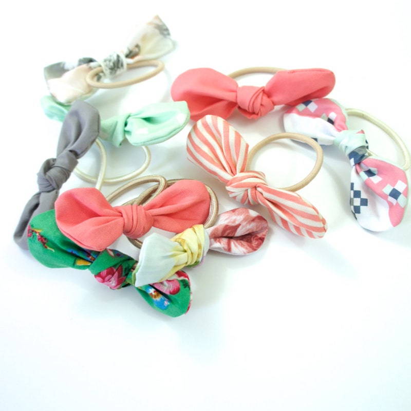 Girls Elastic Hair Ties - Etsy