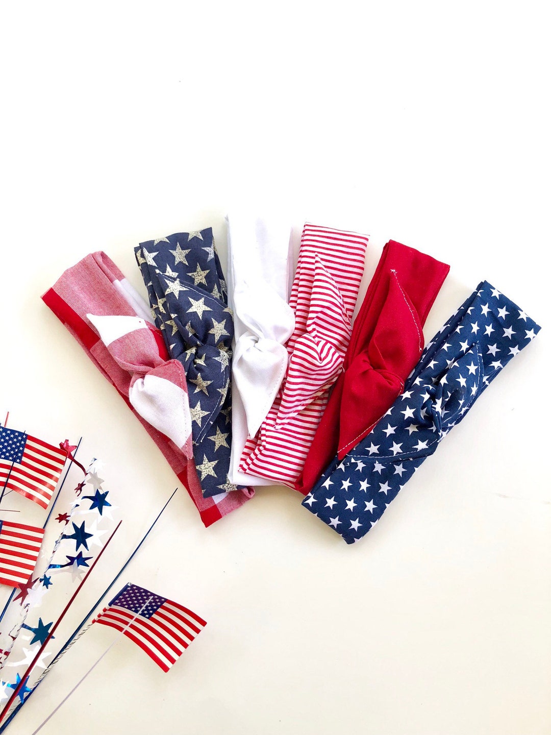 I Love America Patriotic Headband, Boho Headband, Women's Headband ...