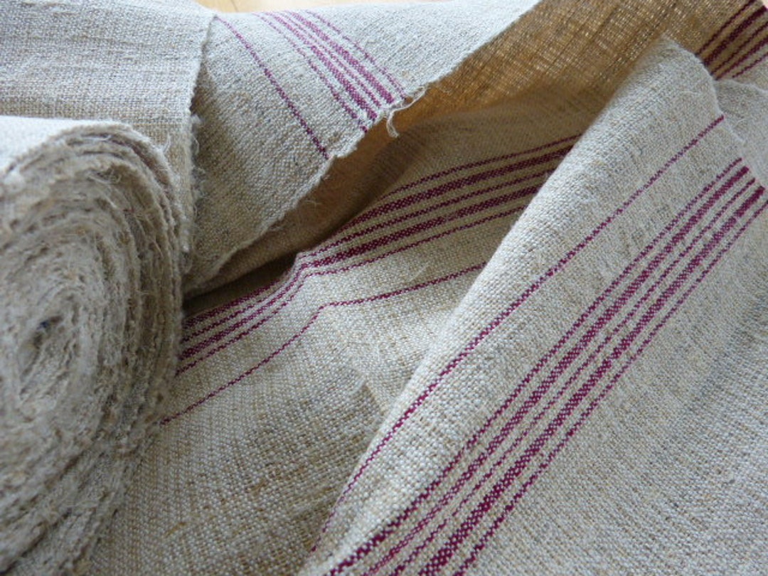 C. 1920 Grain Sack LINEN Bales/farmers LINEN Length: 153.54zoll 4.26 ...