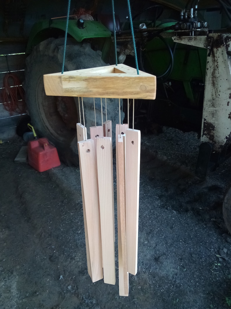 Wooden Wind Chimes - Etsy