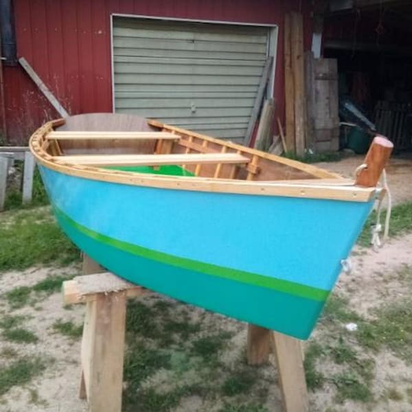Wooden Row Boat - Etsy