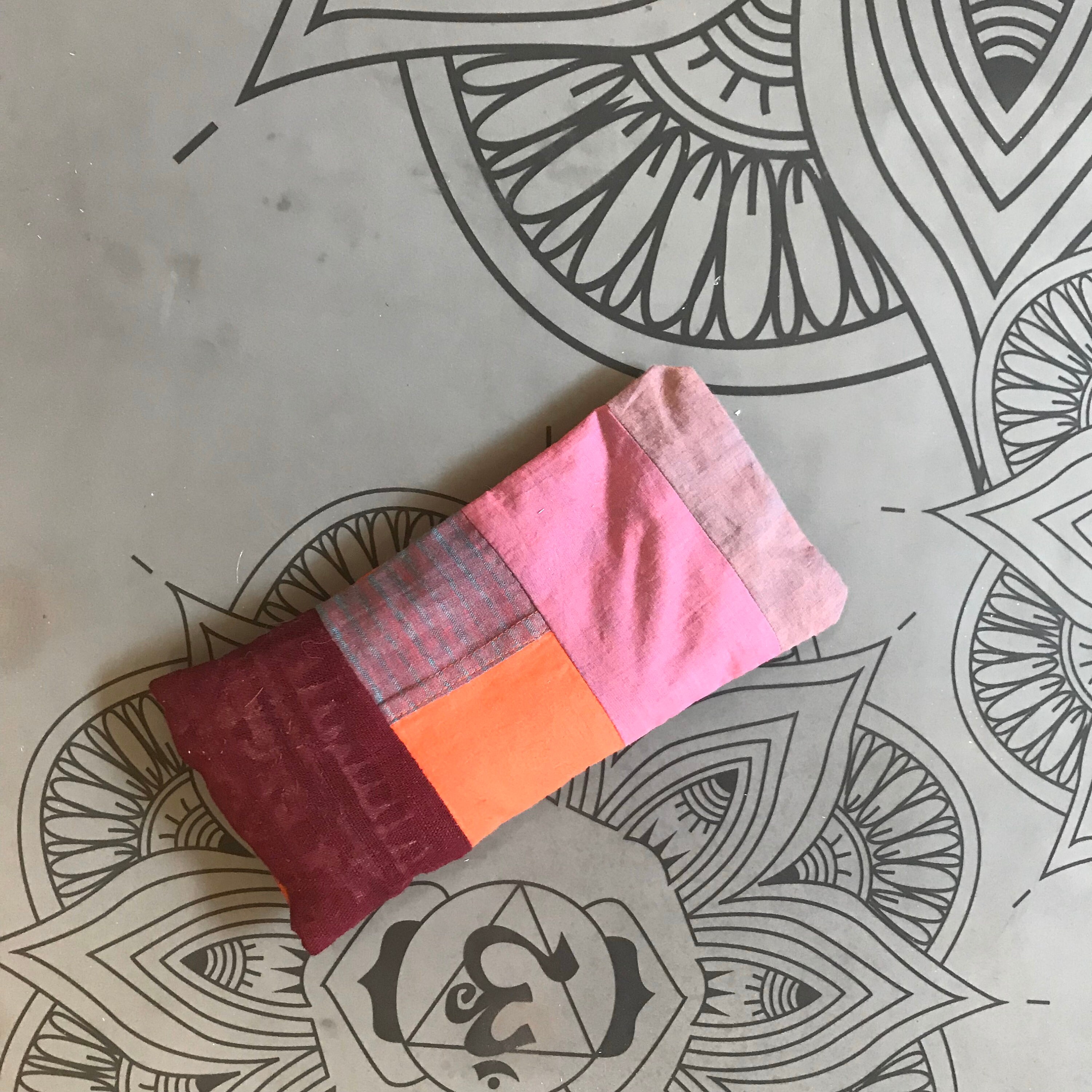 Eye Mask Hand Made for Yoga and Meditation, Filled With Lavender ...