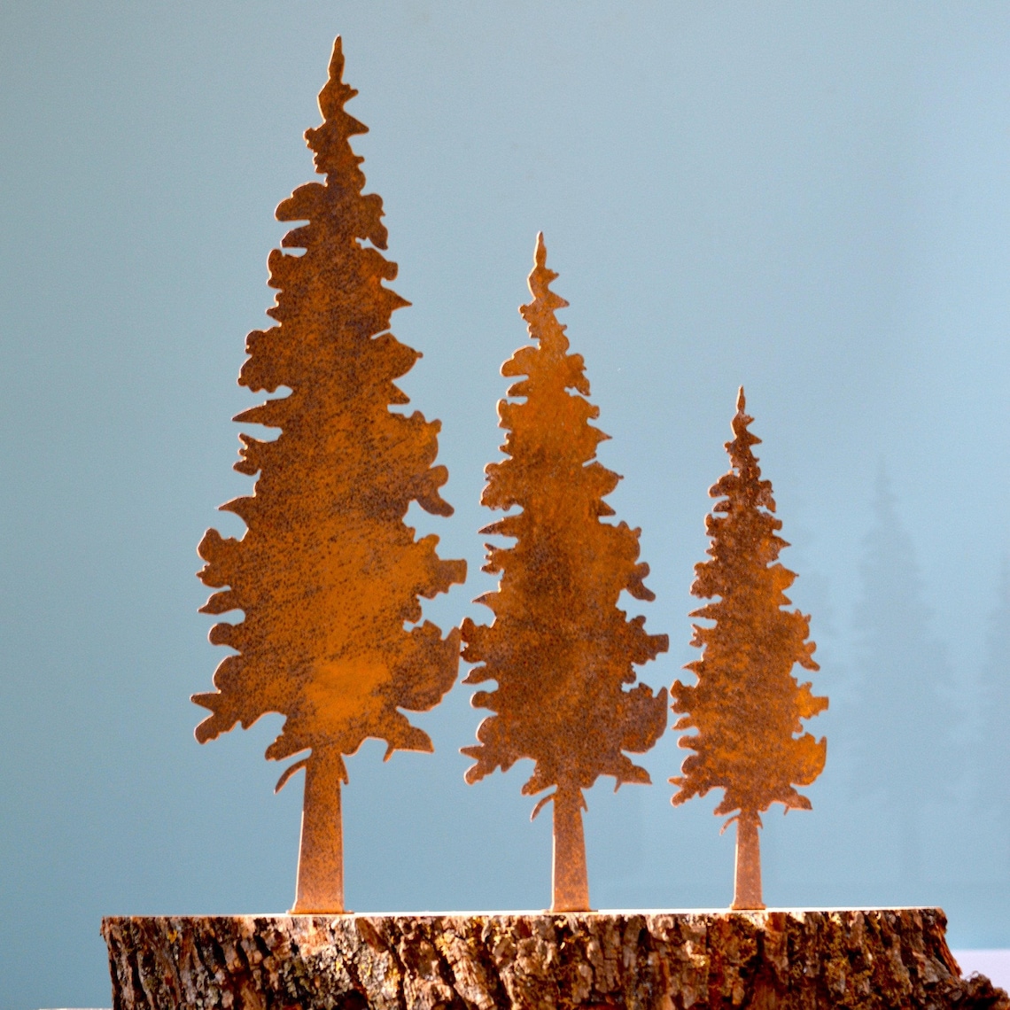 Fir Tree SMALL Metal Tree Art PNW Art Pnw Tree | Etsy