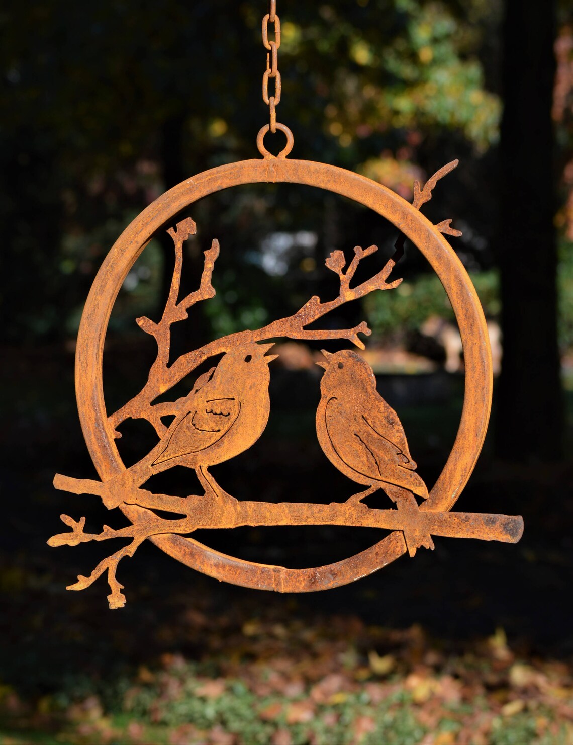 Love Birds Ring Bird Lover Gift Rustic Wedding Decor - Etsy