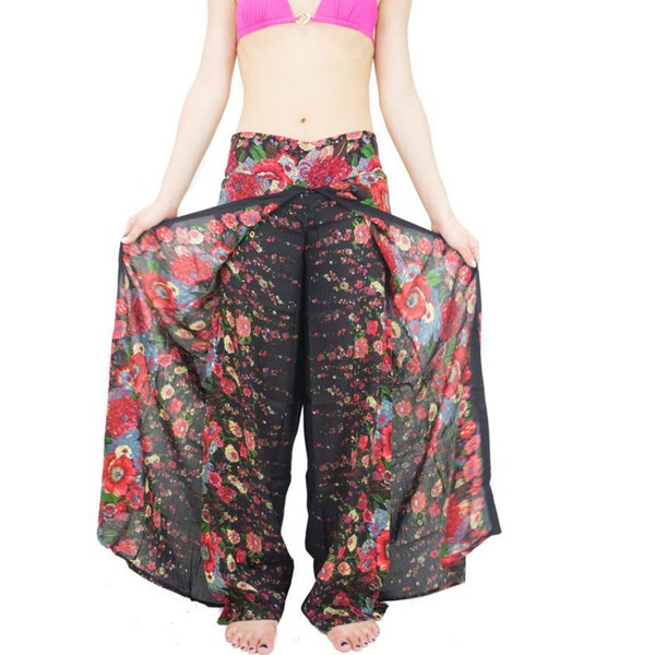 Open Harem Pants - Etsy