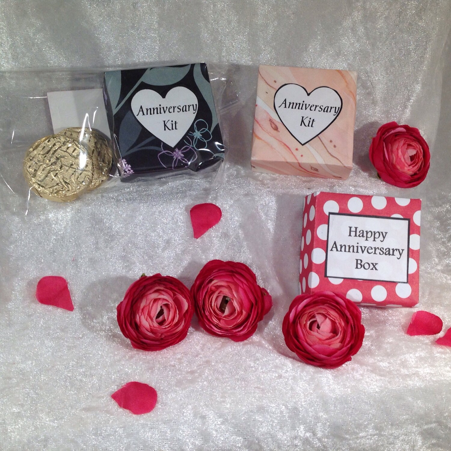 Happy Anniversary Box Handmade, Unique Gift. - Etsy