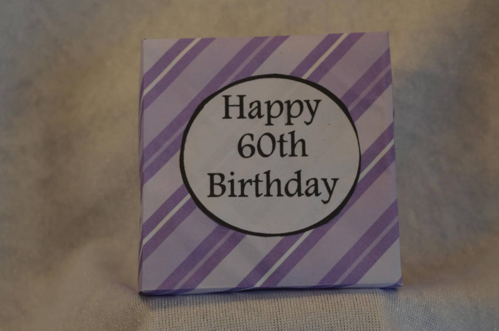 60th Birthday Box - Handmade, Unique Gift. Special Birthday, Retirement ...