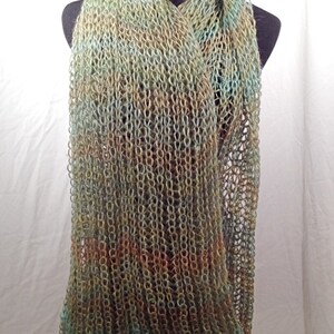 Meadow Brioche Infinity Knit Scarf - Etsy