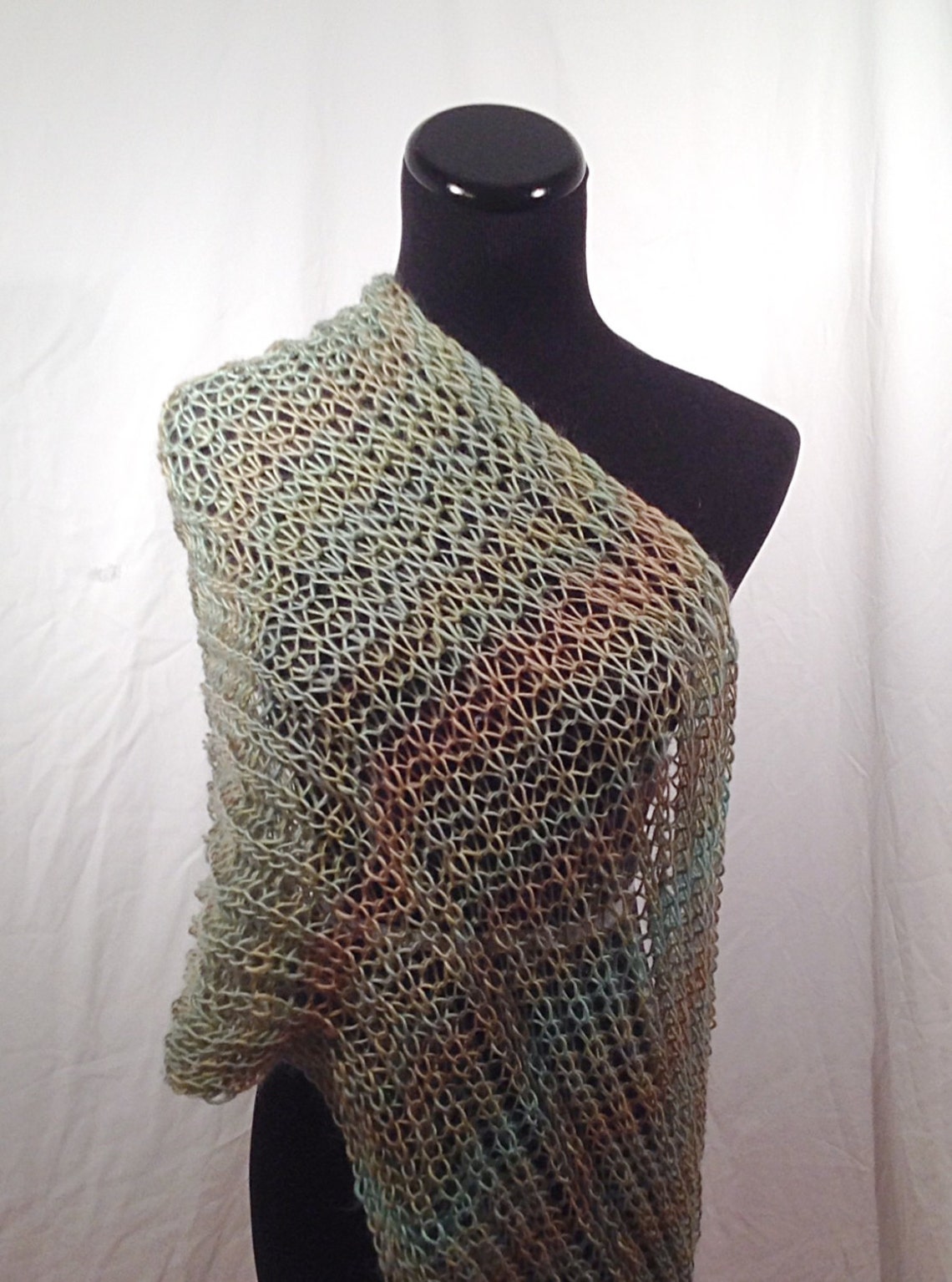 Meadow Brioche Infinity Knit Scarf - Etsy