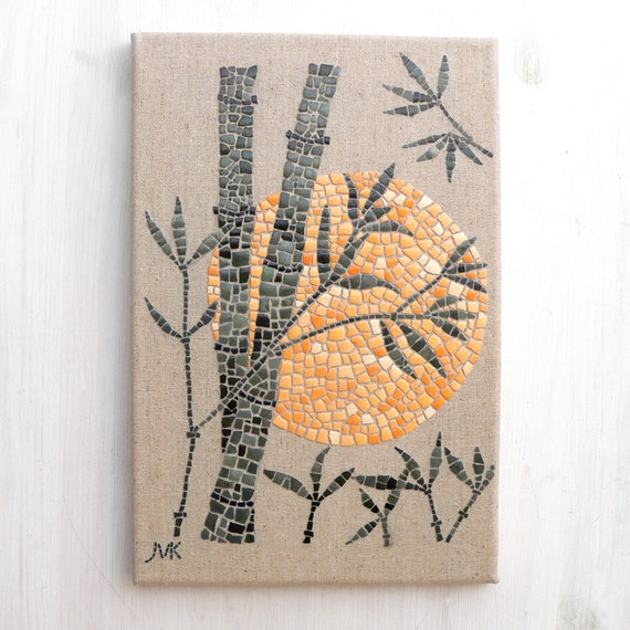 Eggshell Mosaic Mixed Media