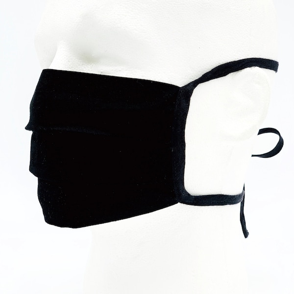 Organic Cotton Face Mask With Nose Wire - Etsy