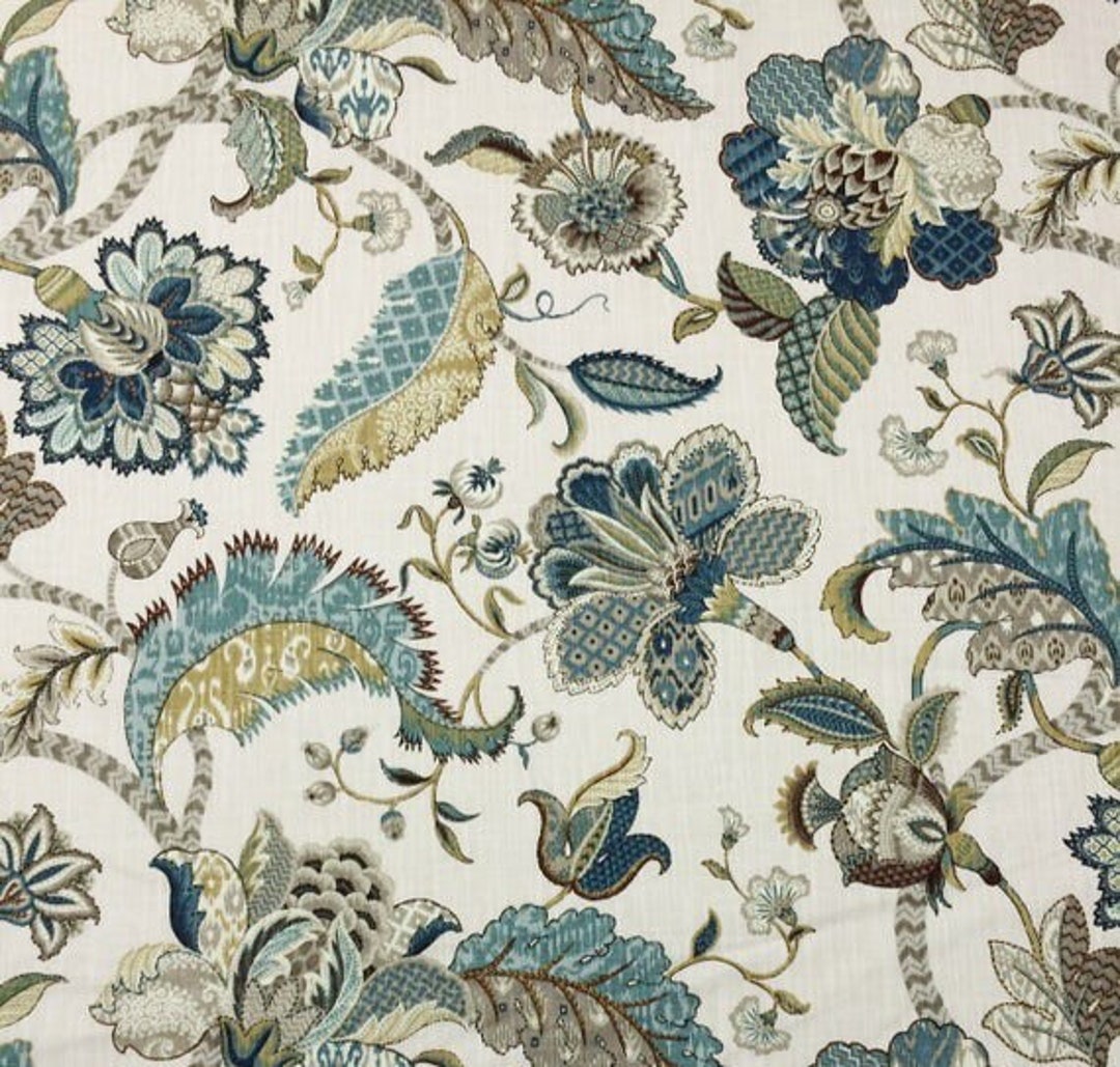 Finders Keepers Blue Cafe Curtains.(set of 2 Panels).colors Teal, Brown ...
