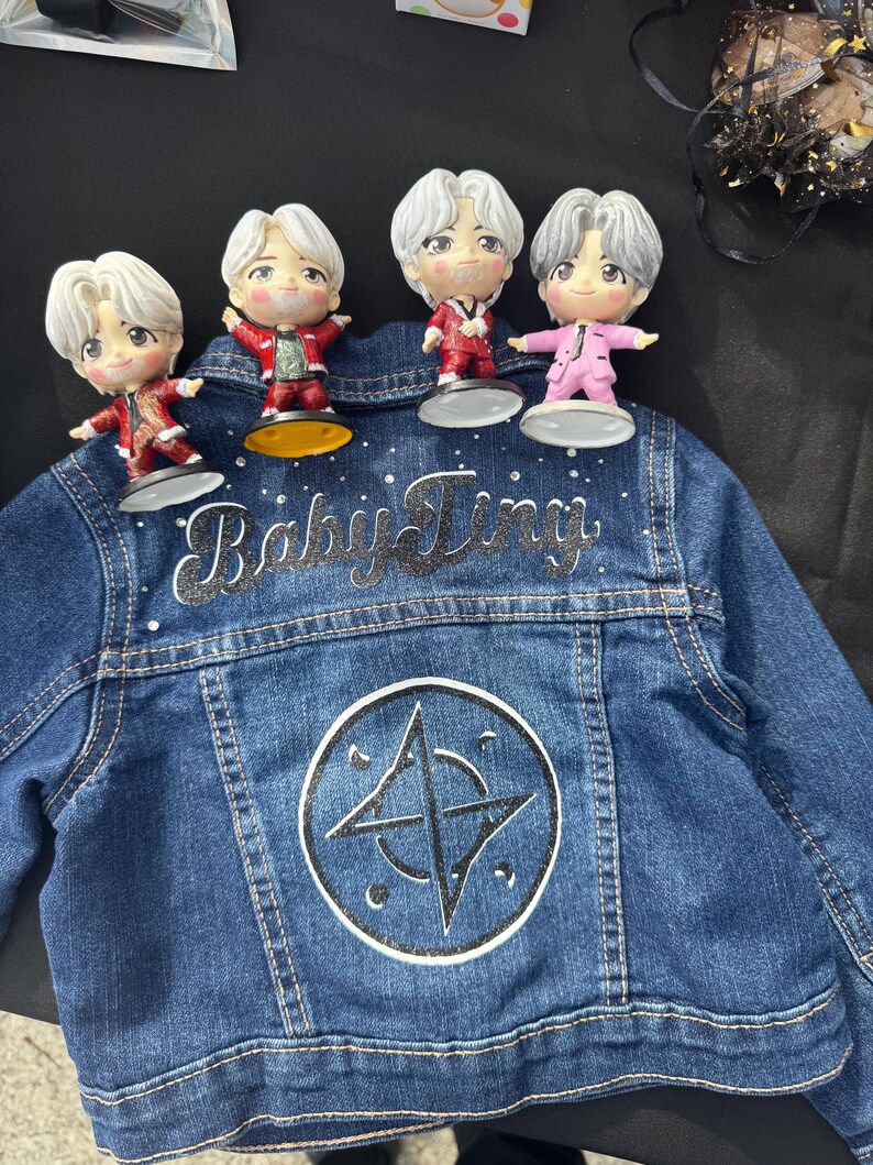 BTS Jimin as Santa BR21 Hand-painted Tiny Tan 3.5” Sealed W/acrylic - Etsy