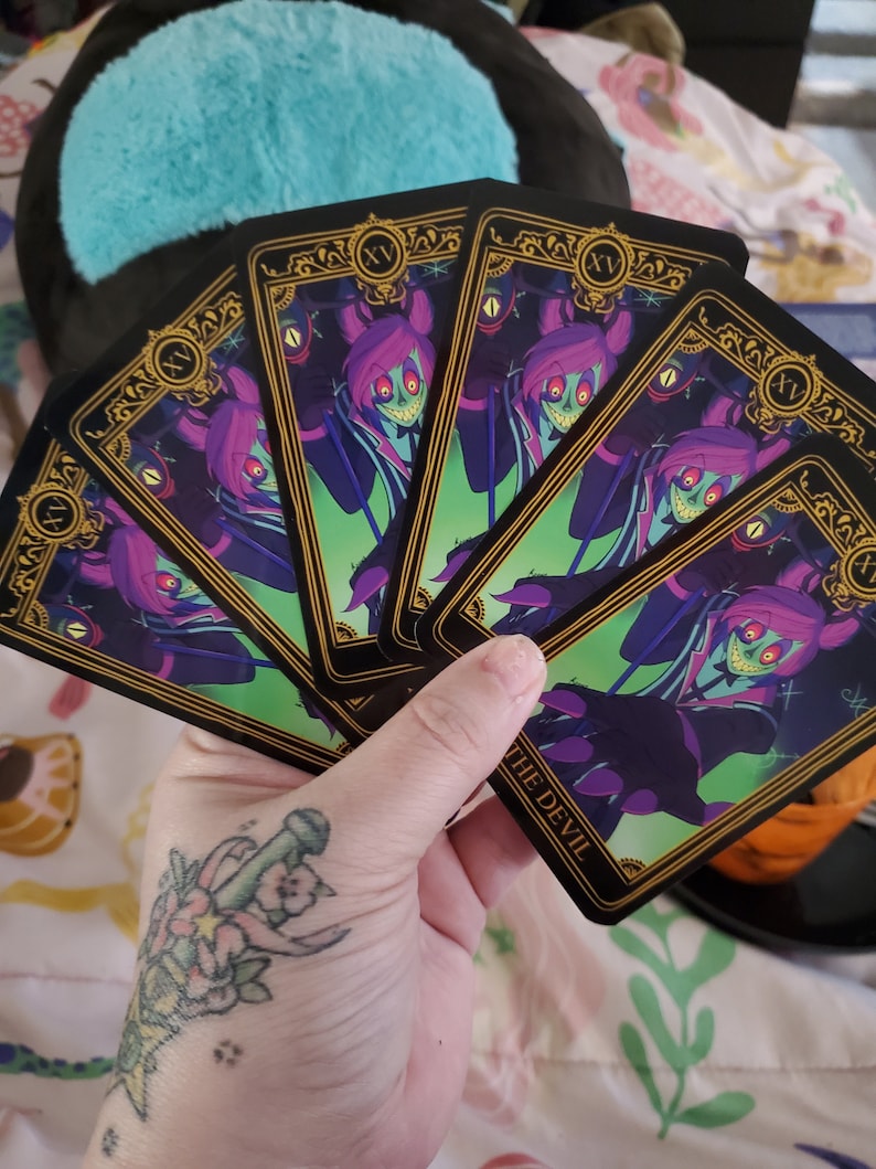 Hazbin Hotel Tarot Alastor the Devil Card - Etsy