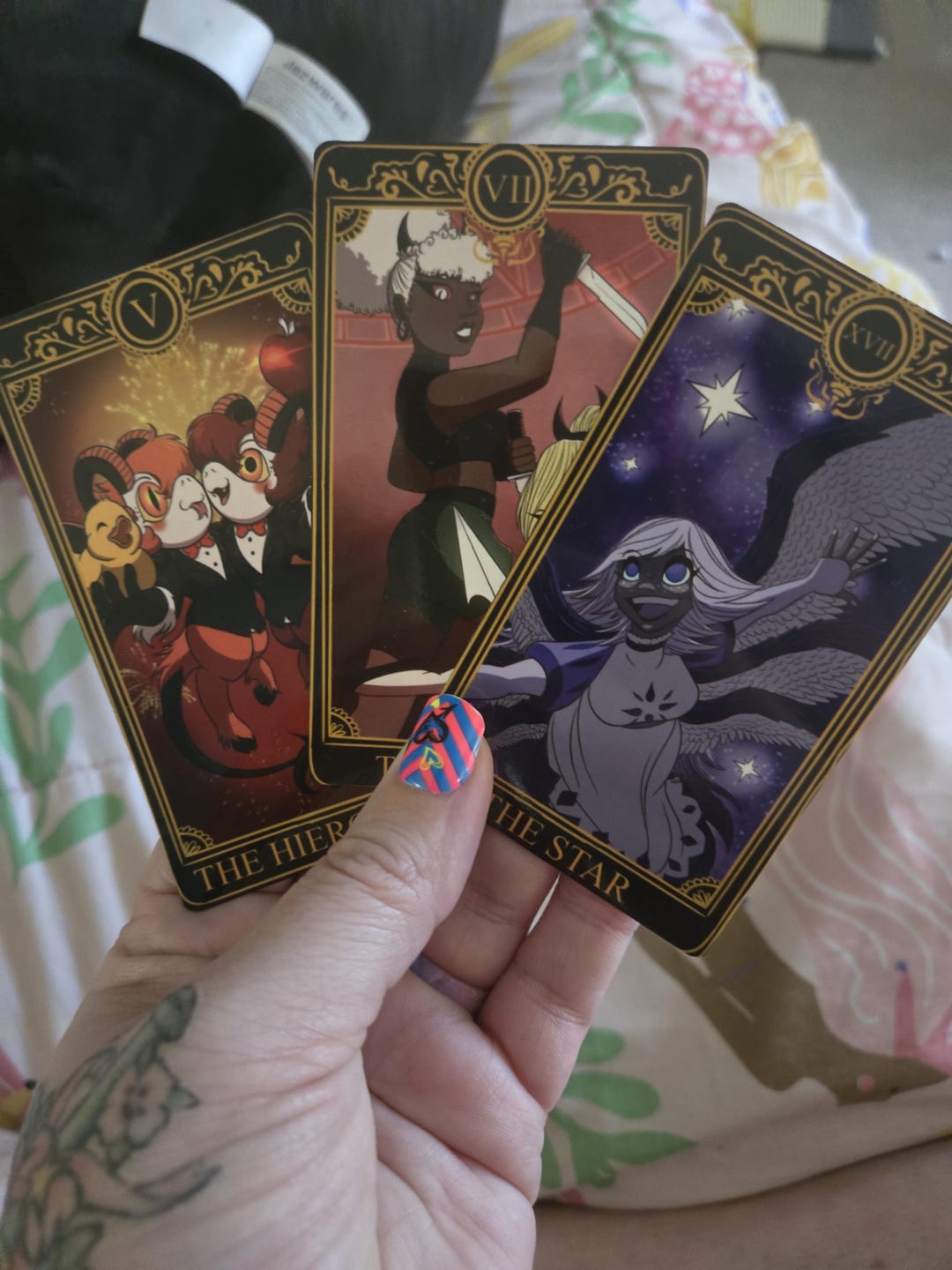 3 Card Hazbin Hotel Tarot Misprint Mystery Package - Etsy
