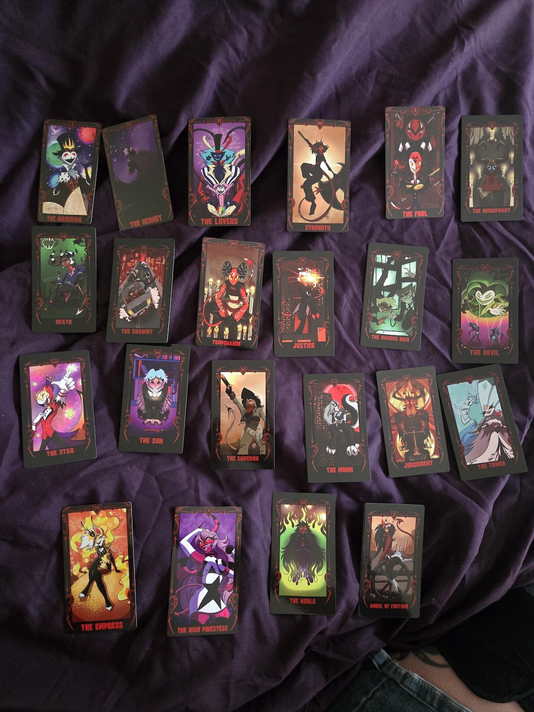 Helluva Boss Tarot Complete Major Arcana Set B Grade - Etsy