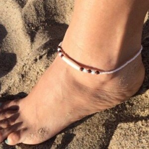 Beach Anklets/beaded Anklets/artisan Anklets - Etsy