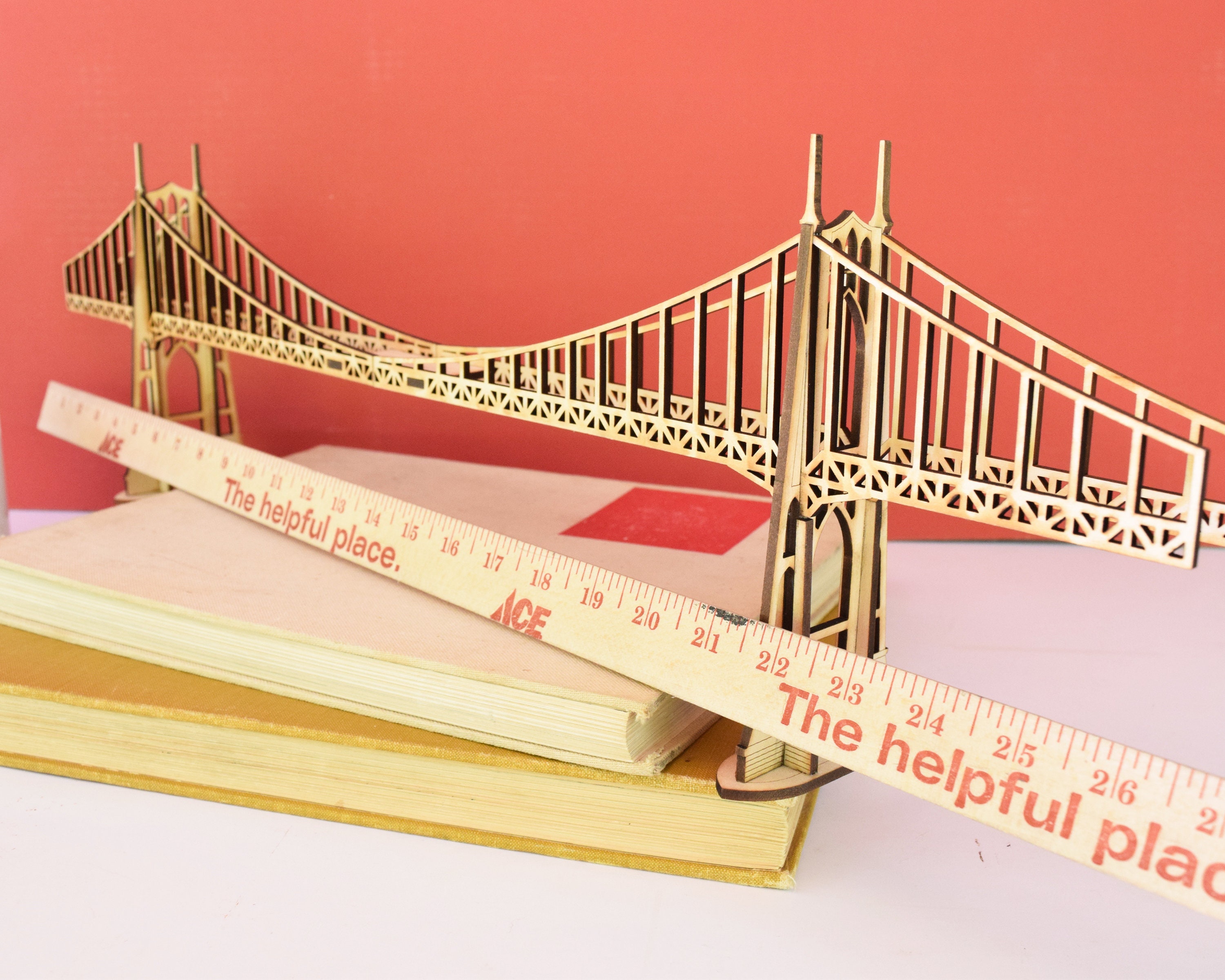 Toothpick Suspension Bridges