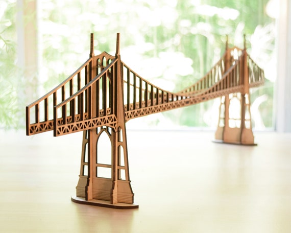 Toothpick Suspension Bridges