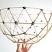 Geodesic Dome Model Kit, 13" Diameter, 3-frequency Icosahedron - Etsy