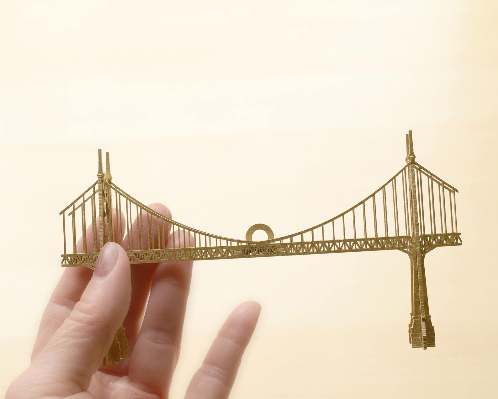 Gift Set Portland Oregon Bridge Ornaments, Ready to Hang, Home Decor ...
